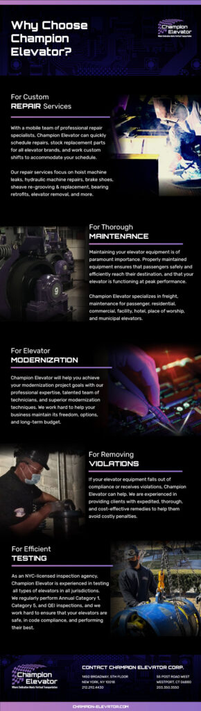 What Champion Elevator Can Do for You | Champion Elevator